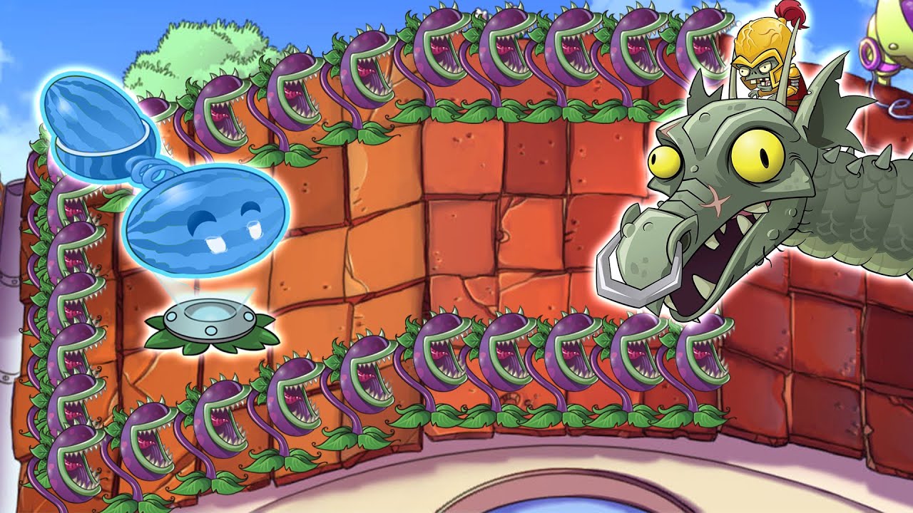 All Plants Strategy Challenge in HD Graphics | Plants vs Zombies Crumbs ...