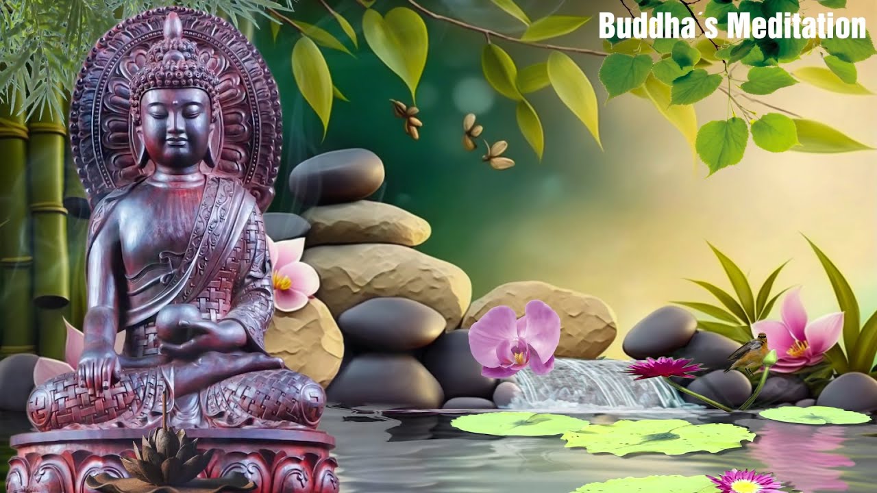 Relaxing Zen Music with Waterfall Sounds • Peaceful Ambience for Spa ...