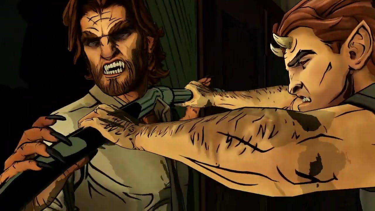 The Wolf Among Us - Bigby vs Beast - YouTube