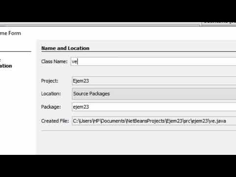 Proyecto simple en Java. Formulario de entrada de datos (parte 1) - YouTube