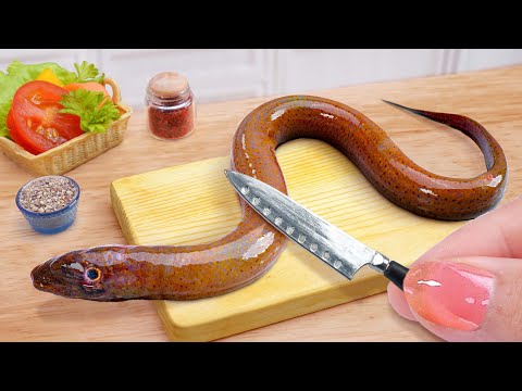 Found A Mystery Box 📦 Cooking Miniature Japanese Grilled Eel Rice 🍱 Real Food By Tina Mini Cooking
