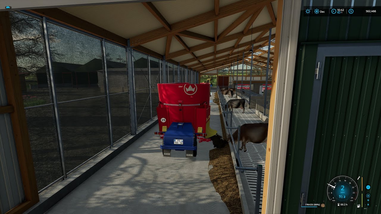 FS 22 Shire Farm (Journey to 2000 Dairy Cows) * 12 * Feeding Chickens ...
