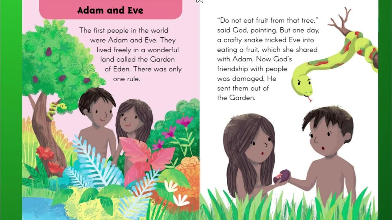 Adam and Eve Bible Story | My Very First Bible Stories | Bible Stories ...
