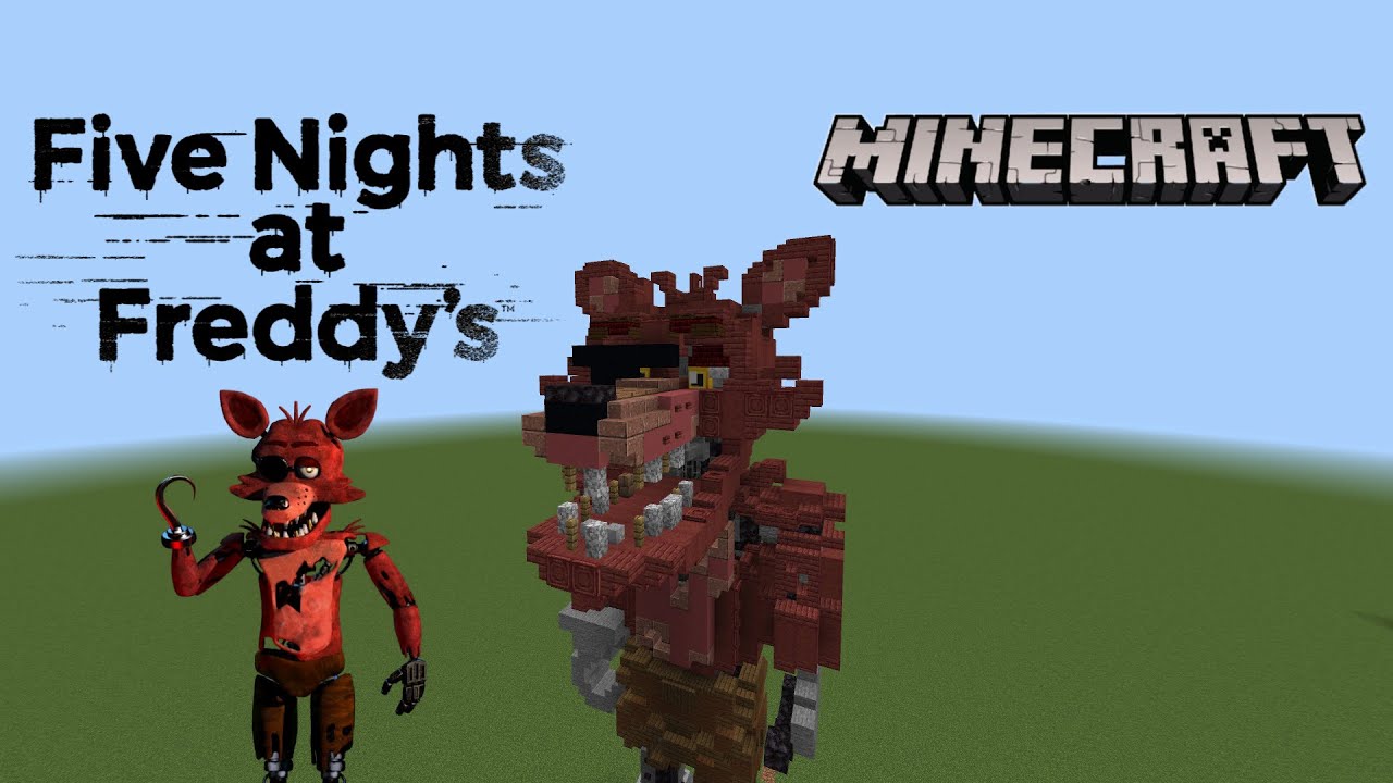 Foxy Statue Tutorial! | Five Nights At Freddy’s | Minecraft | RedBuilds ...
