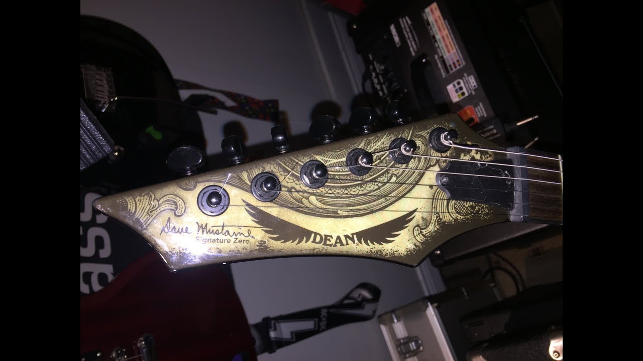 Dean Zero in deth we trust guitar review - YouTube