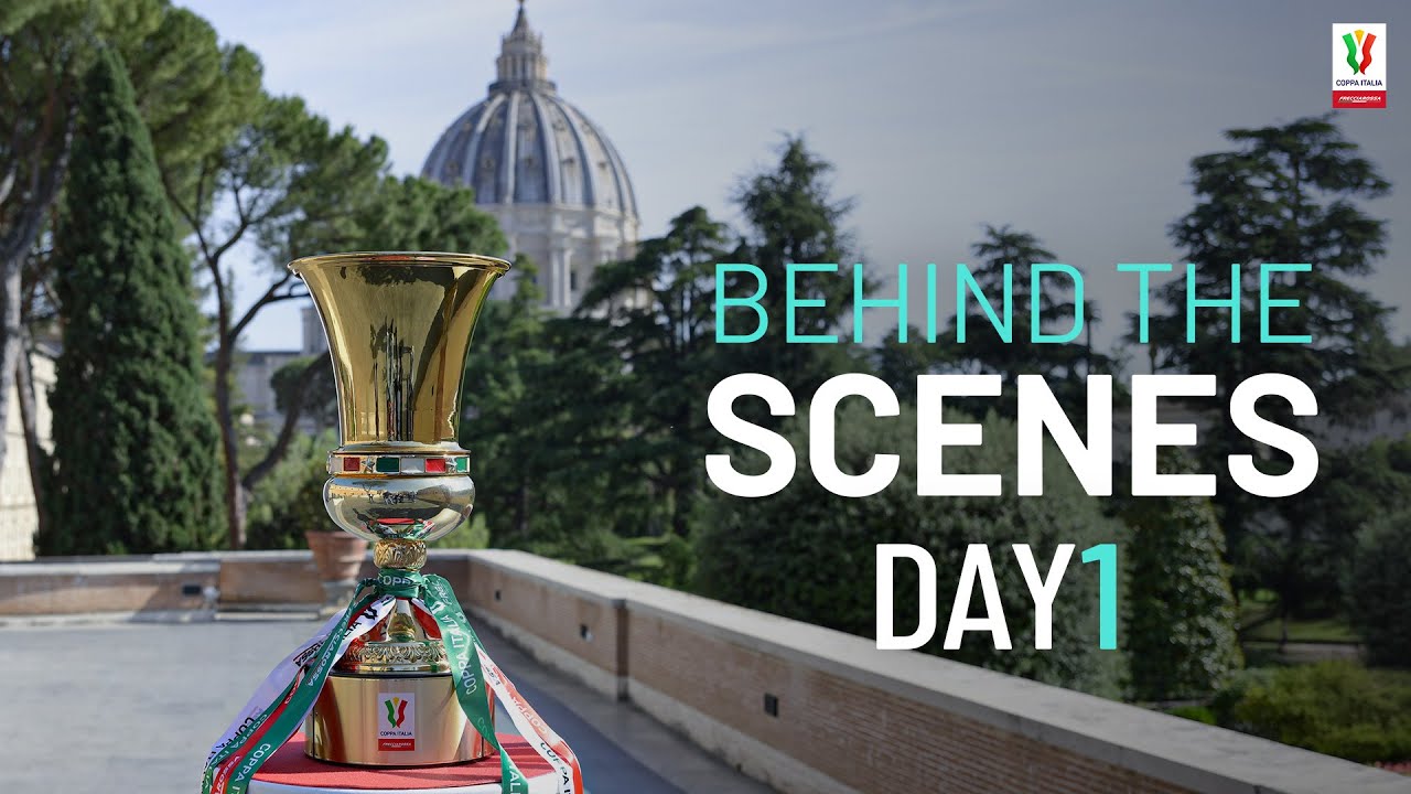Behind the scenes of the Coppa Italia Final | DAY 1 | Coppa Italia ...