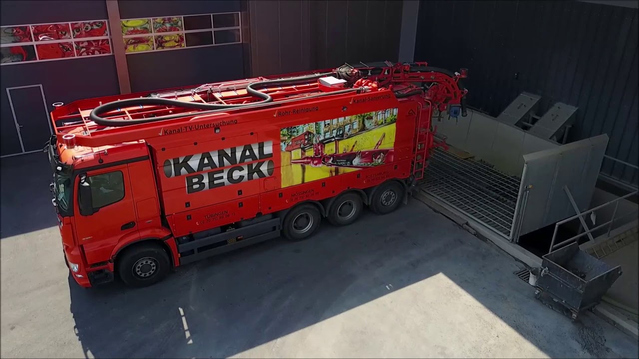 BIBKO® INFRATEC: Recycling machine for waste from sewer cleaning (AVV ...