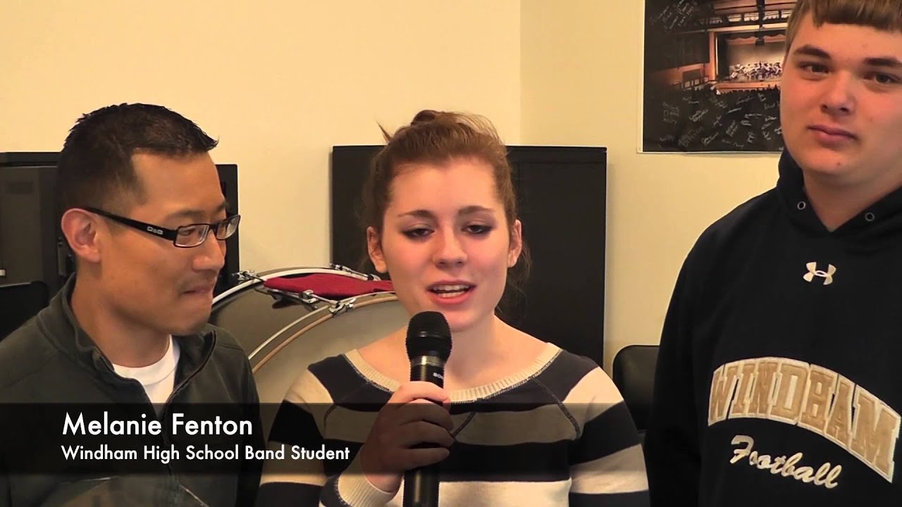 Windham High School Concert Band Wins Festival of Gold - YouTube