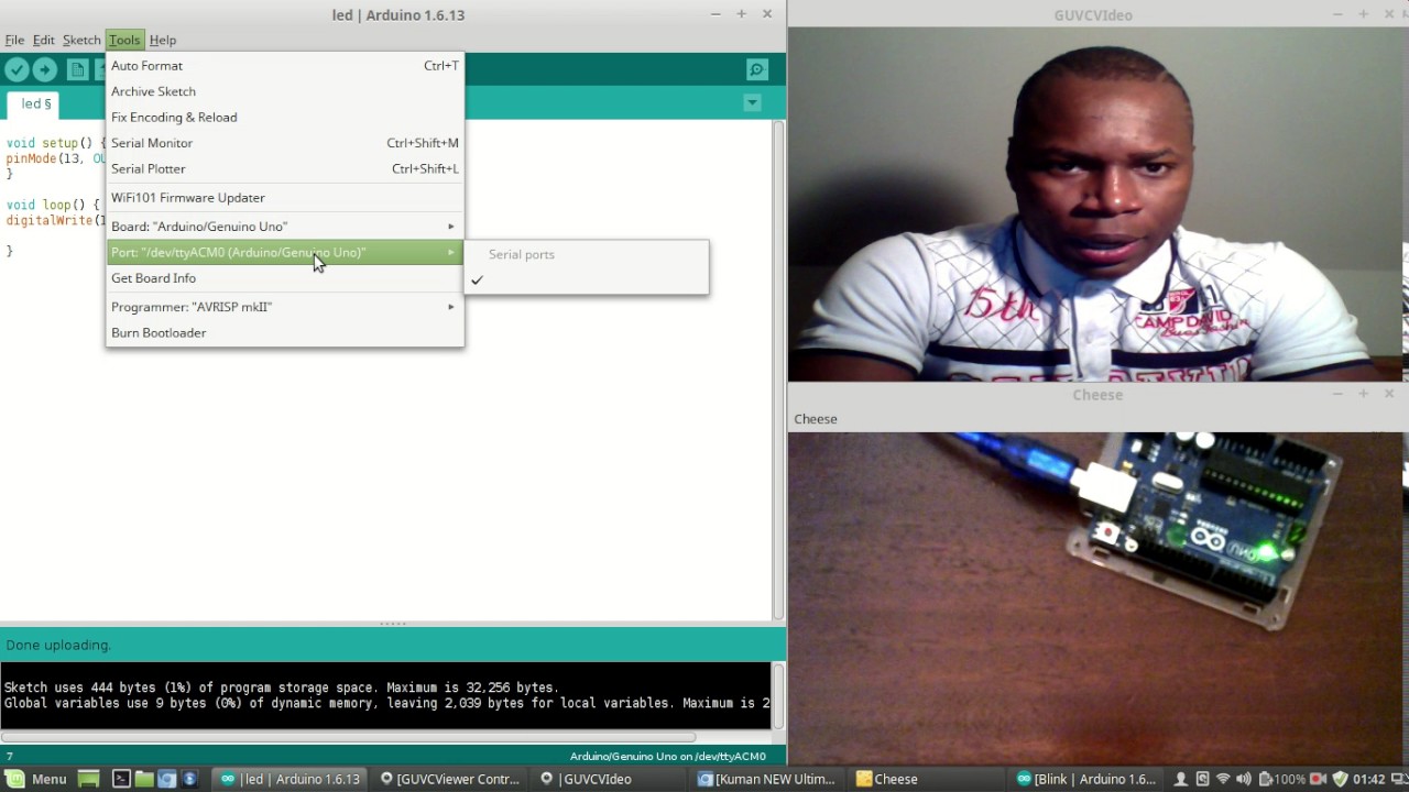 Arduino Tutoriel 1 - Allumer et faire clignoter une LED - YouTube