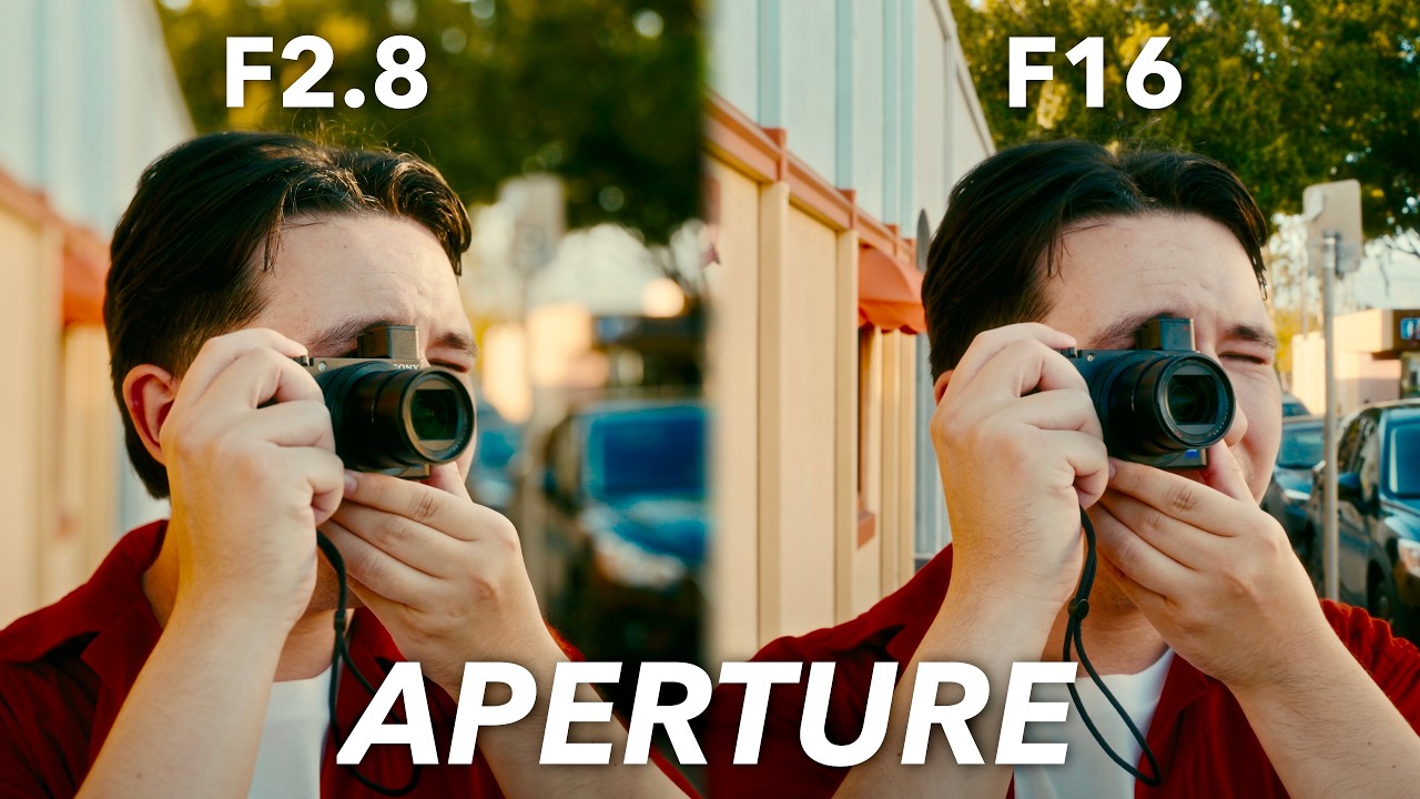 Learn Aperture in 2 Minutes | Basic Camera Settings Tutorial - YouTube