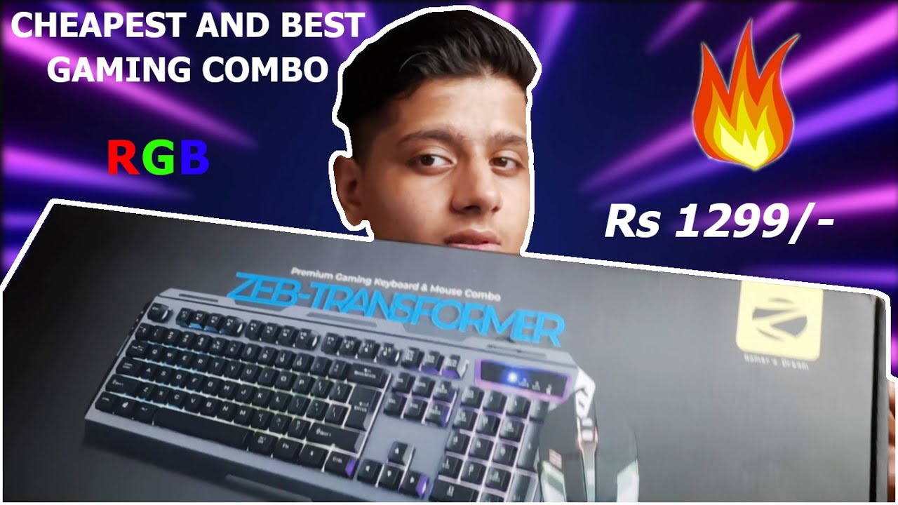 Zebronics ZEB-Transformer Gaming Combo Review || Cheapest mechanical ...