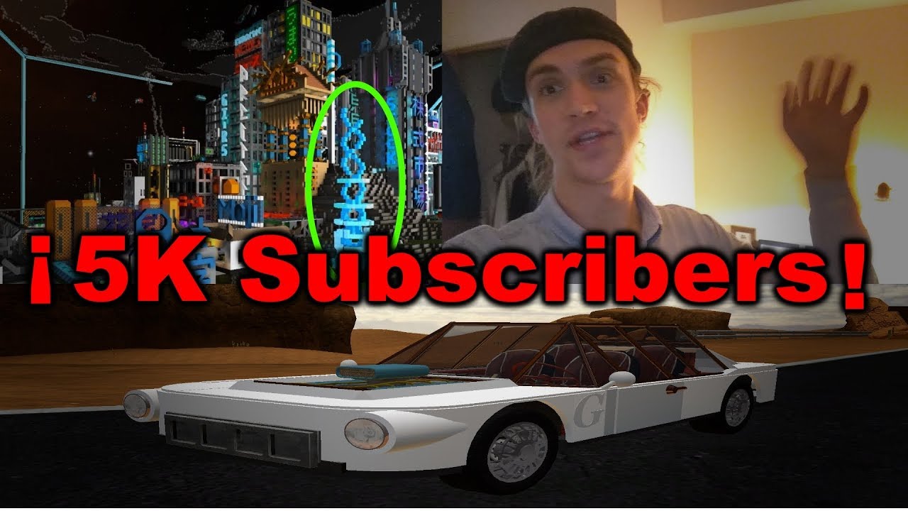 5K Subs Special - Gmod ACF Car-S & StarMade PH-City - YouTube