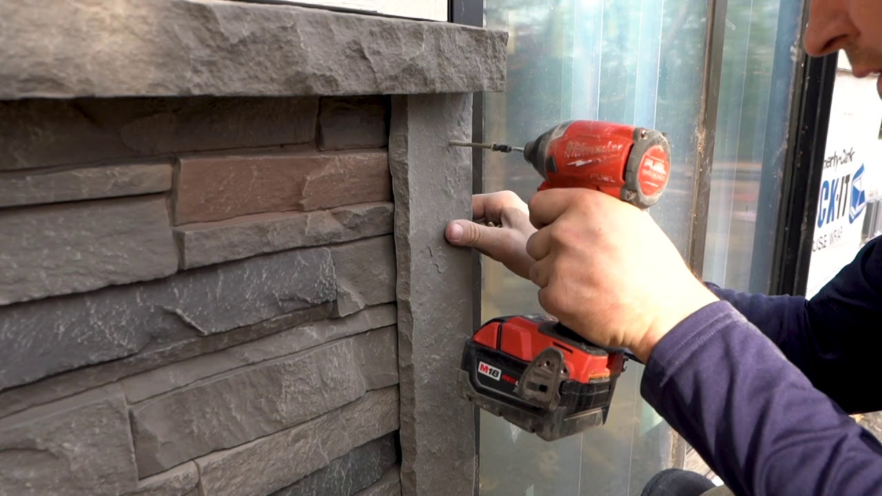 Durakwik Stone Installing Trims - YouTube