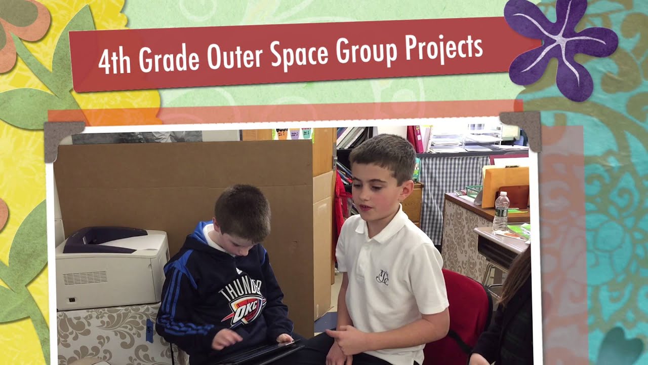 4th Grade Space Projects - YouTube
