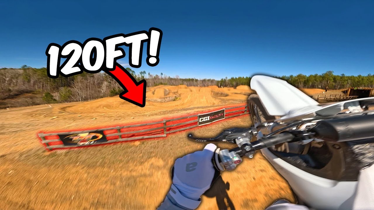 Terrifying 120ft Fence Jump at CGI Facility! 🤯 - YouTube