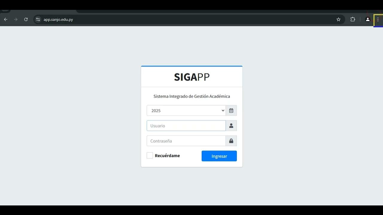 Acceso Directo Sigapp - YouTube