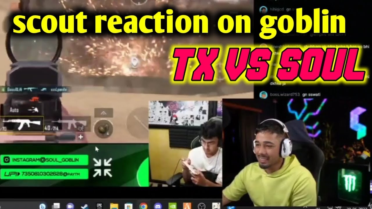 Scout reaction on goblin after complete fight - YouTube