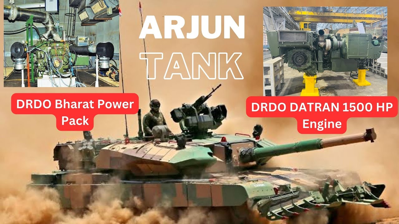 Is This Mysterious New DRDO DATRAN 1500 Engine & Bharat Power Pack the ...