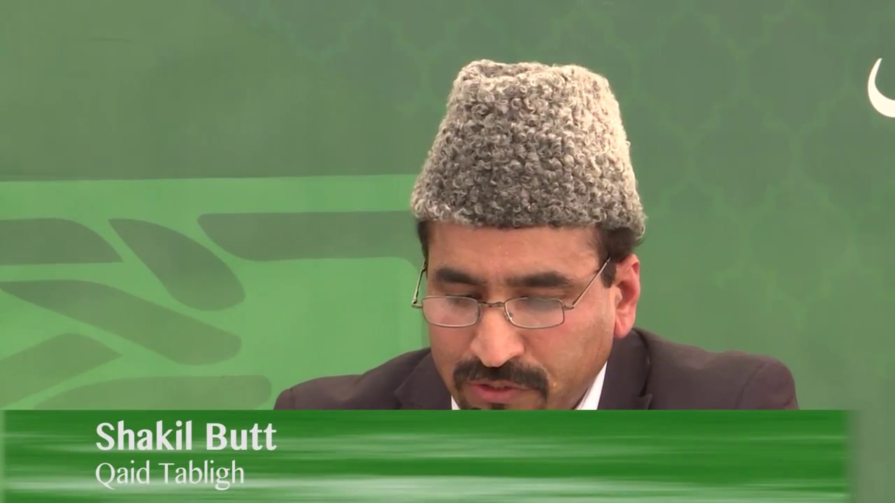 Majlis Ansarullah National Ijtema 2016 Day 2 Speech by Shakil Butt - YouTube