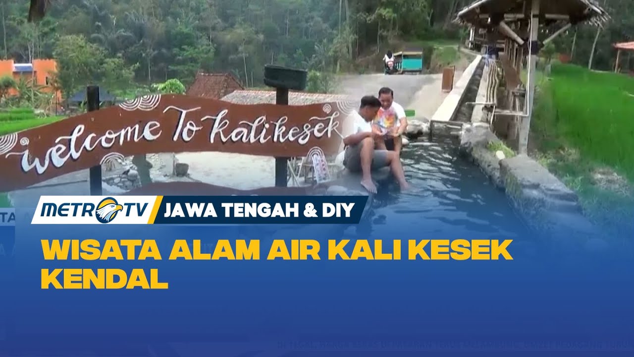Biaya Terjangkau, Wisata Alam Air Kali Kesek Kendal - YouTube