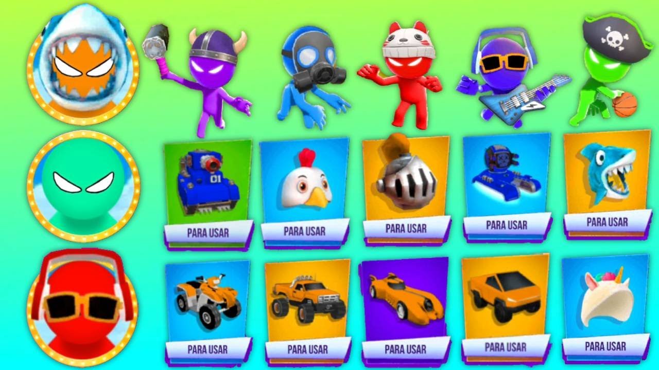 Stickman Mini Games Tournament Gameplay- Stickman Party 1 2 3 4 Player ...