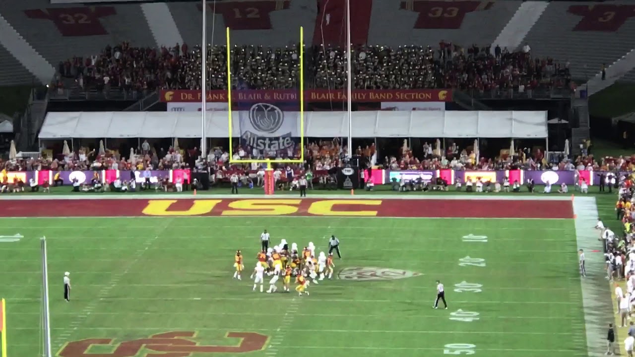 USC VS TEXAS 2017 Game Winning Field Goal - YouTube