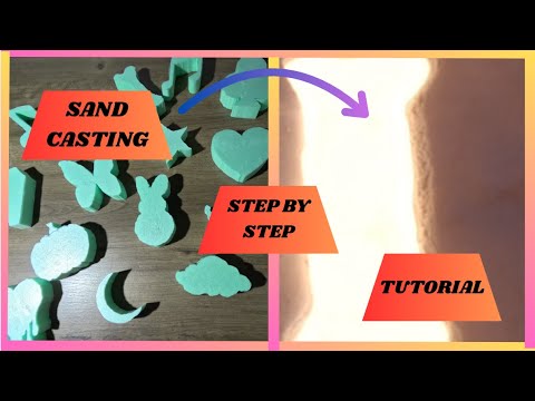 How to Sand Cast Step by Step Tutorial- ASMR - Metal Working - YouTube