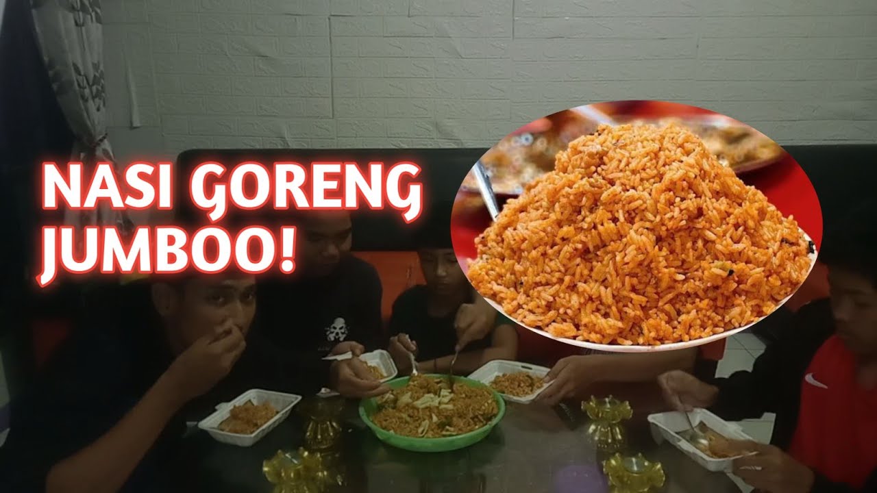 MUKBANG NASI GORENG BERSAMA KAWAN KAWAN RAMAI! - YouTube