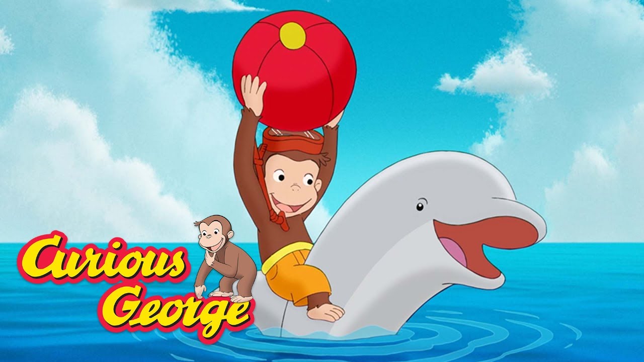 Curious George 🐬 George's Vacation in the Maldives 🐬 Kids Cartoon 🐵 ...
