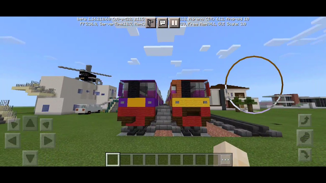 Tutorial Kereta Minecraft Devino Al Malik - YouTube