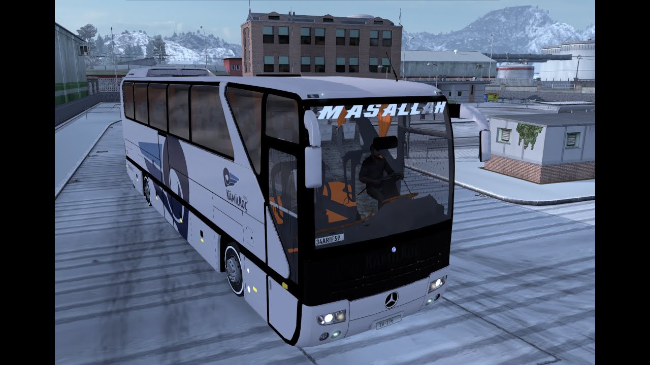 ETS2 MERCEDES 0403 OTOBÜS İLE SEFERDEYİZ.. - YouTube