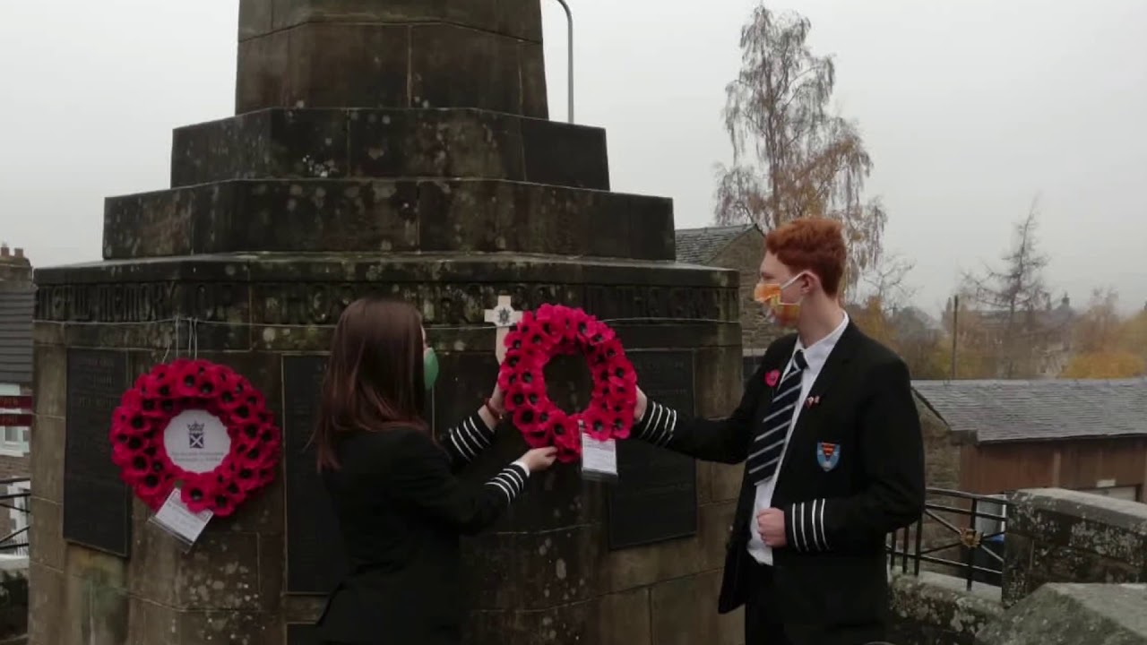Crieff High School Remembers 2020 - YouTube