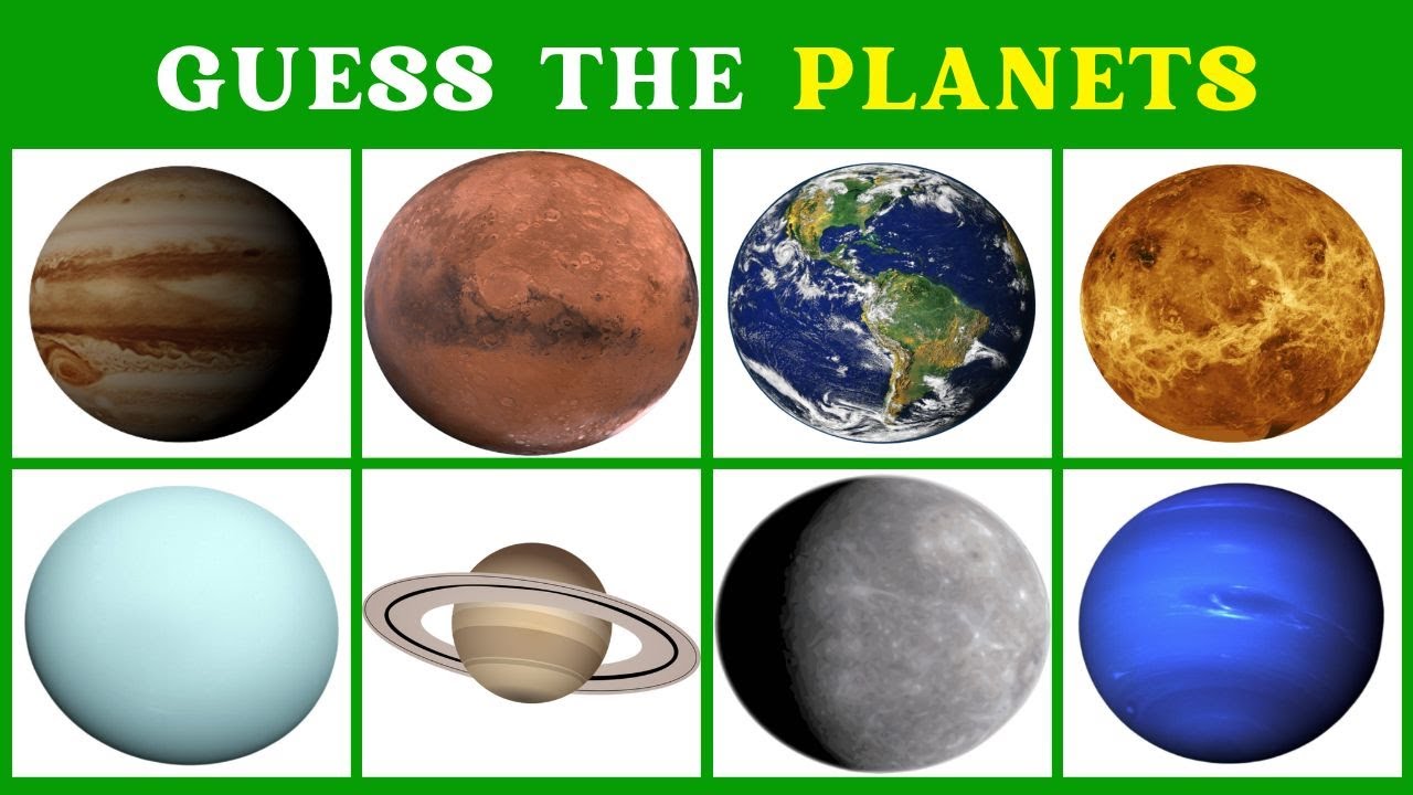 Picture Quiz - Can You Guess the Planets? | Planet Quiz | Learn Entry ...