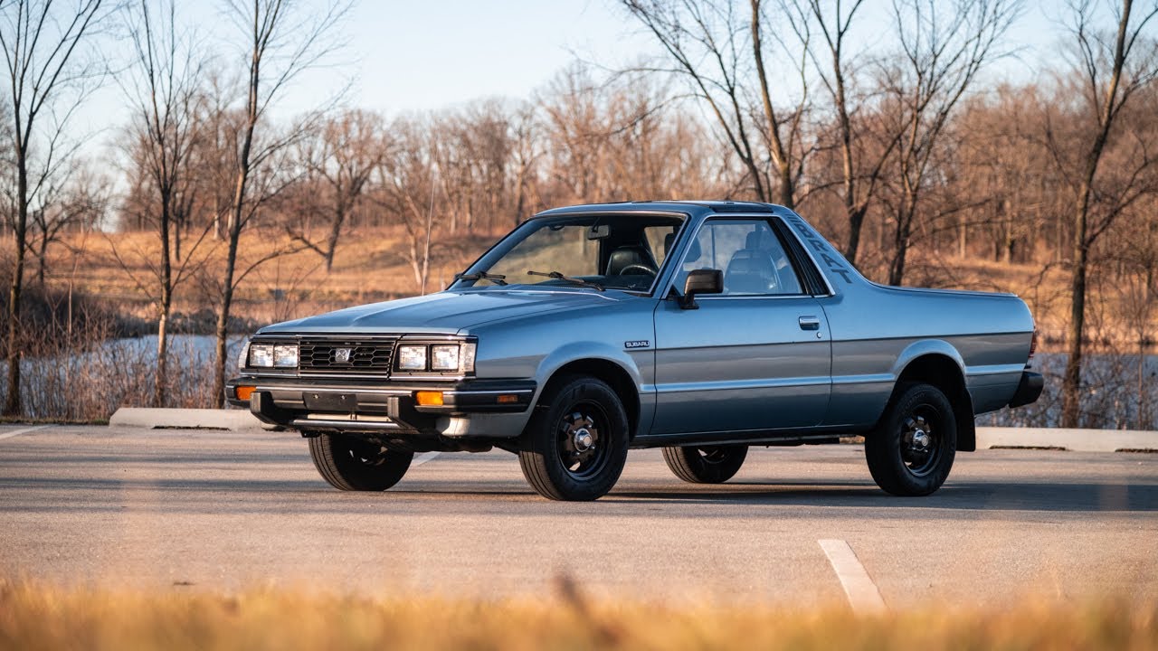 1986 Subaru Brat Walk Around Video - YouTube