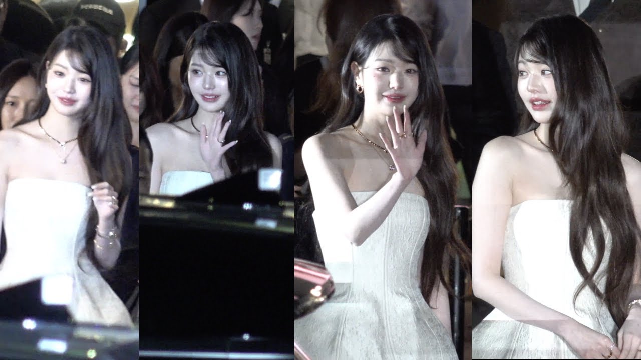 250327 #아이브 #IVE #장원영 #JANGWONYOUNG #불가리 #BVLGARI 브랜드 행사 퇴근길 FANCAM - YouTube