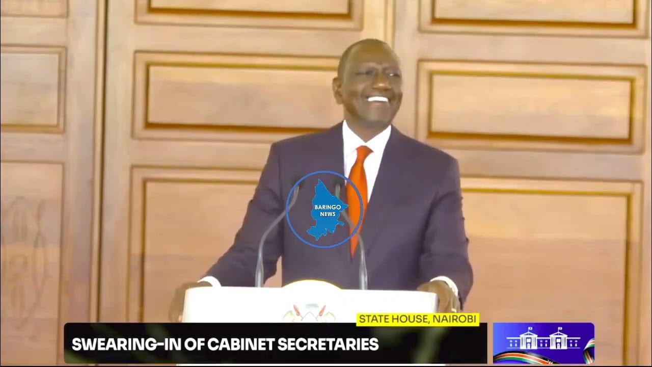 President Ruto Showers Praises on New CSs - Kabogo, Lee Kinyanjui & Mutahi Kagwe; Go ye and ...