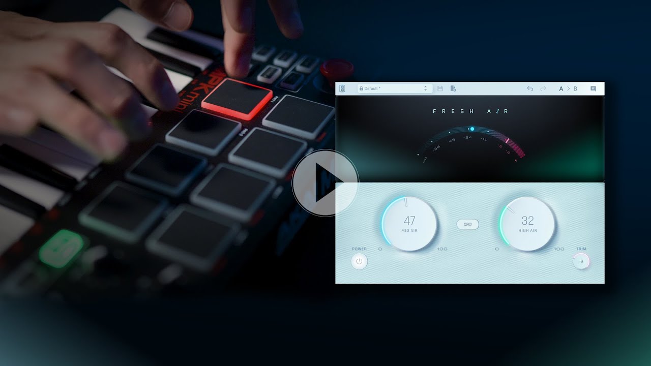 Using Fresh Air on Drums - YouTube