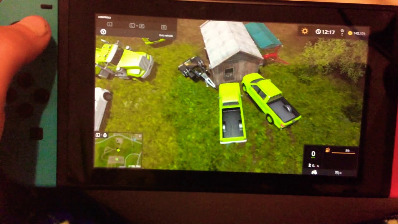 FS17 on Nintendo switch - YouTube