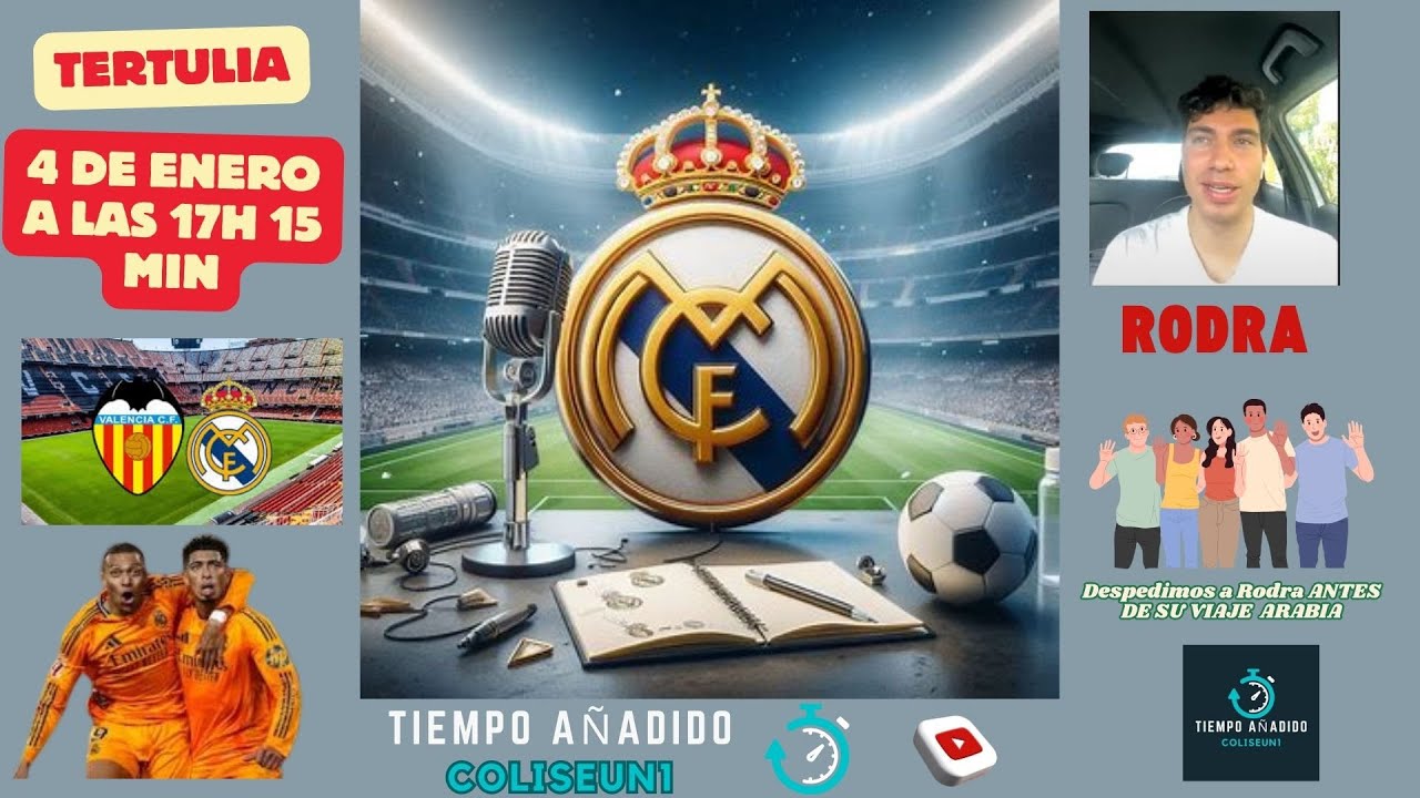 ANALIZAMOS EL VALENCIA -REAL MADRID CON RODRA - YouTube