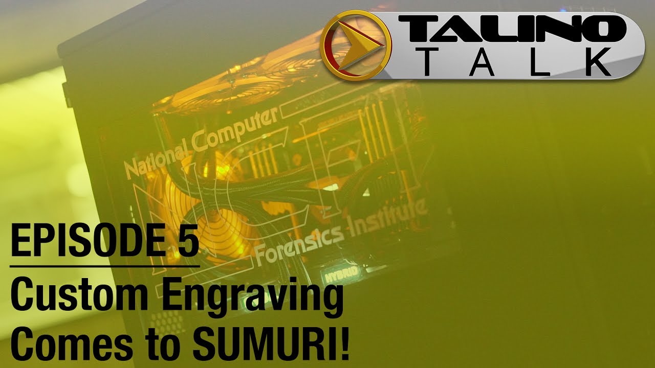 TALINO Talk Ep 6 - Custom Engraving Comes to SUMURI! - YouTube