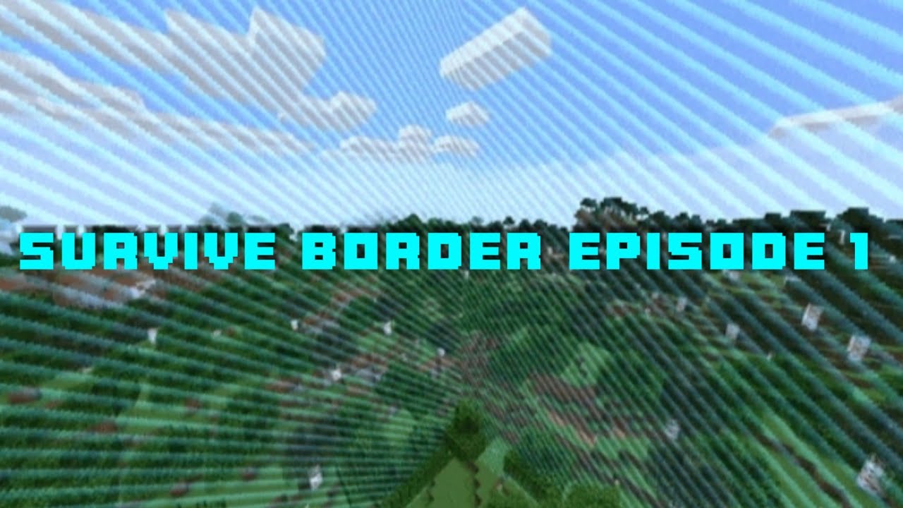 Minecraft border survival khmer - YouTube