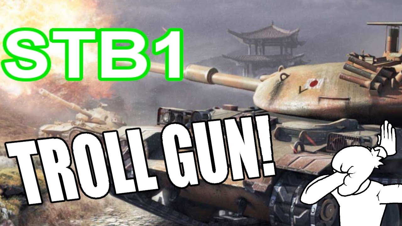 STB-1🇯🇵🇯🇵TROLL GUN!(but 10k combined dmg lol) wot console - YouTube