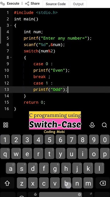 C Programming Using Switch Case Statement Clanguage Ccode Programming Coder Coding