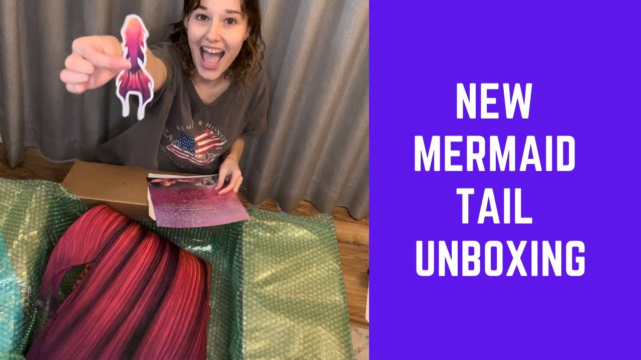 Finfolk Mermaid Tails Unboxing Video - YouTube