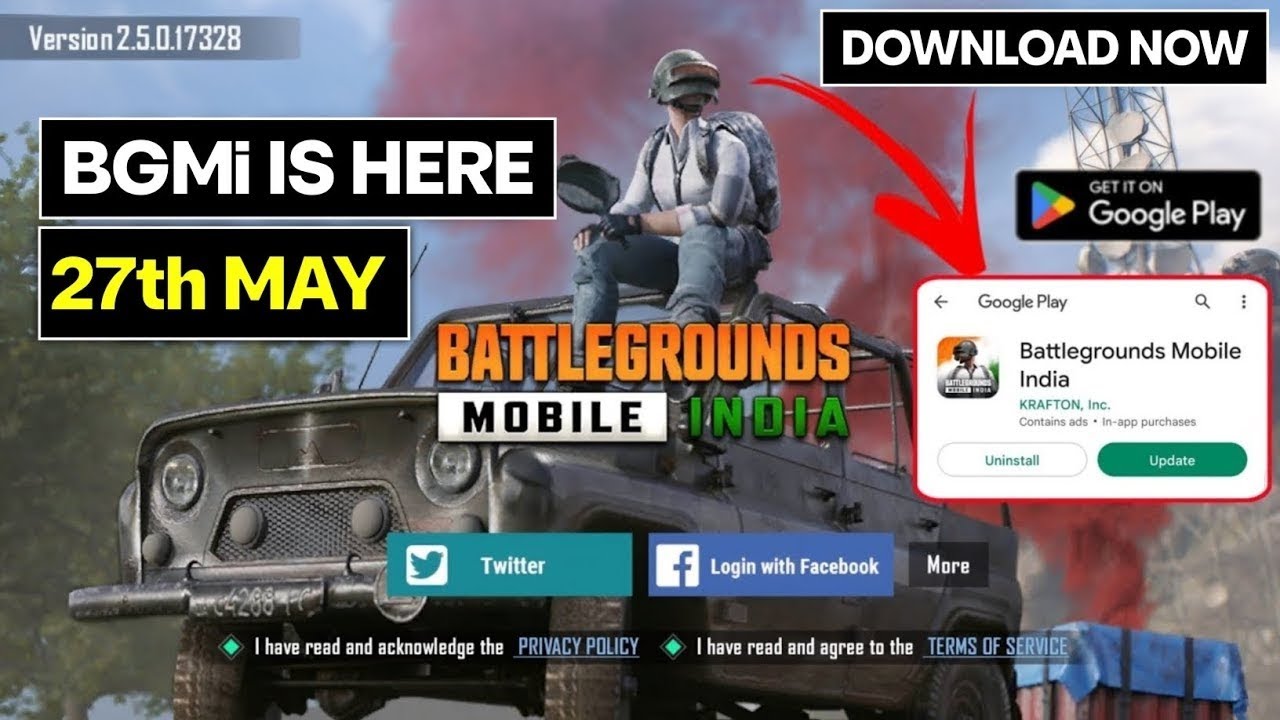 BGMI Update Available On Play Store |Download Now|BGMI Servers Online ...