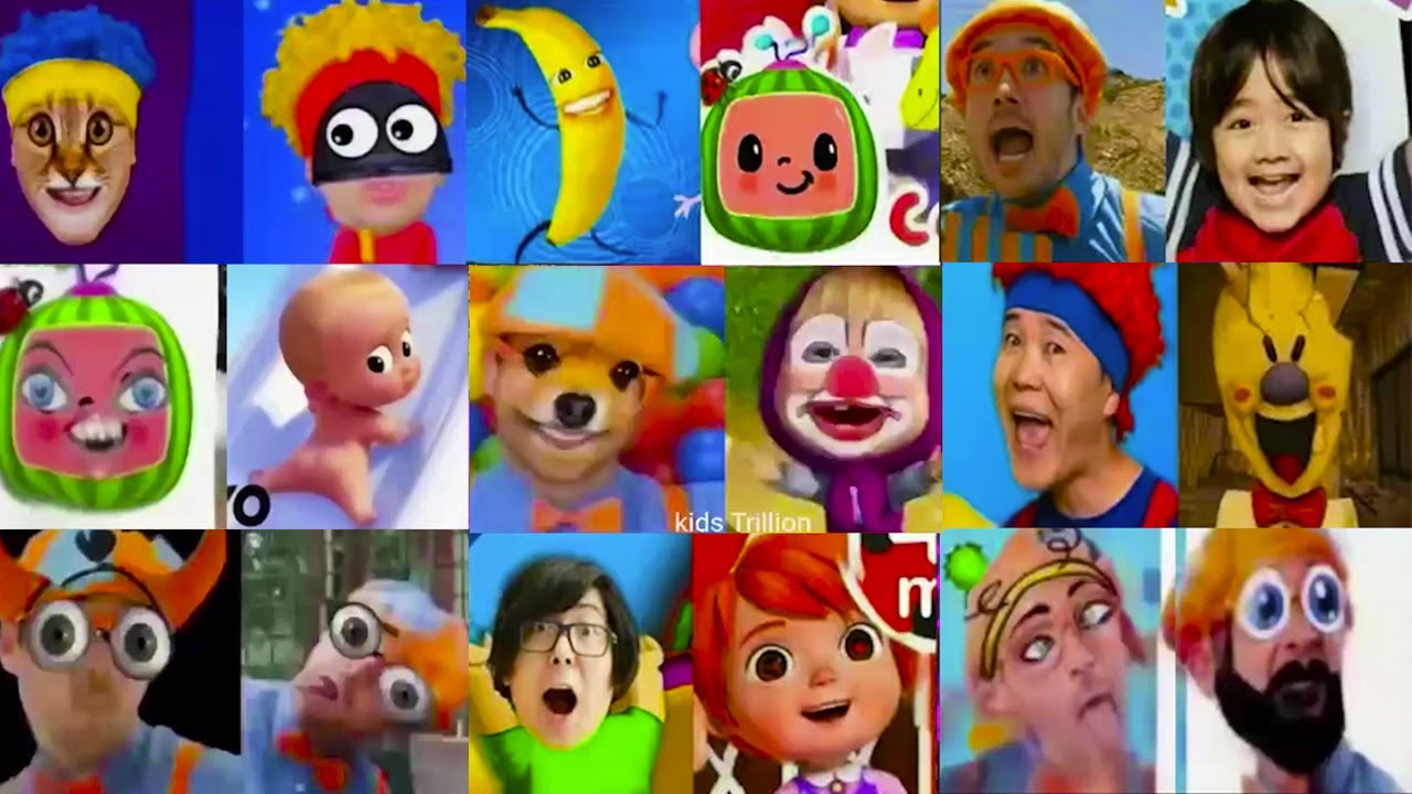 Blippi - Ryan’s World - Cocomelon - D Billions - KulikiTaka ti №17 ...