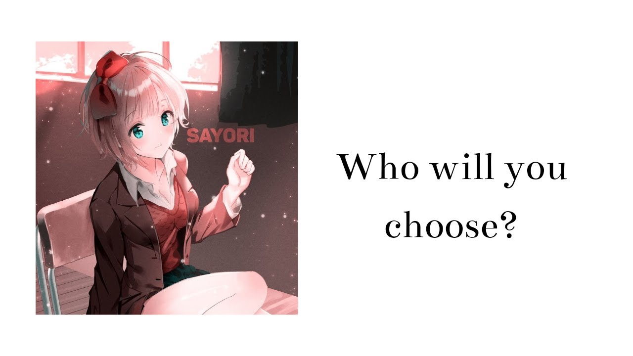 Sayori/Monika x Listener | Who will you choose? | DDLC (late) Halloween ...
