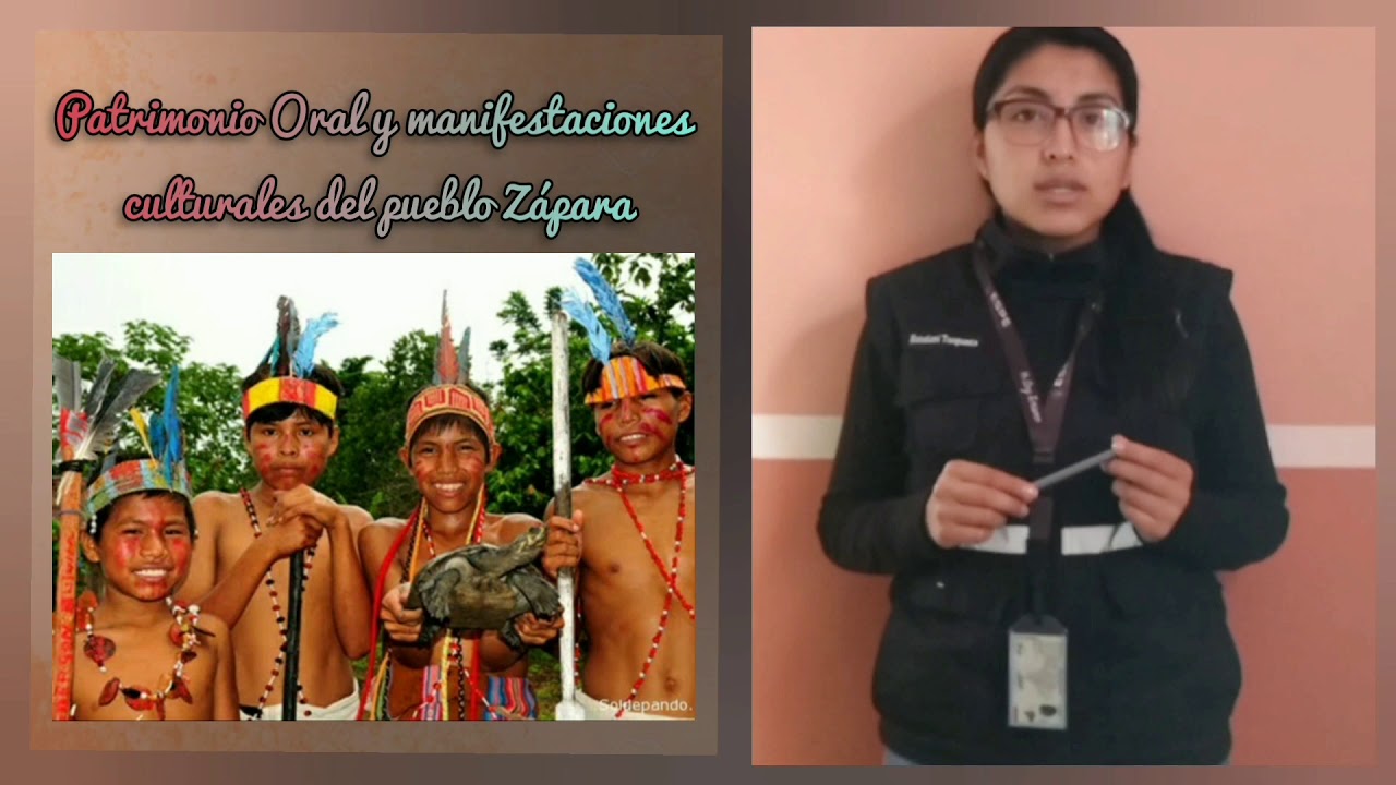 Patrimonio Oral y manifestaciones culturales del pueblo Zápara - YouTube
