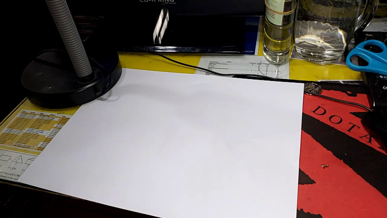 SlowMo - Falling Paper Clip - YouTube