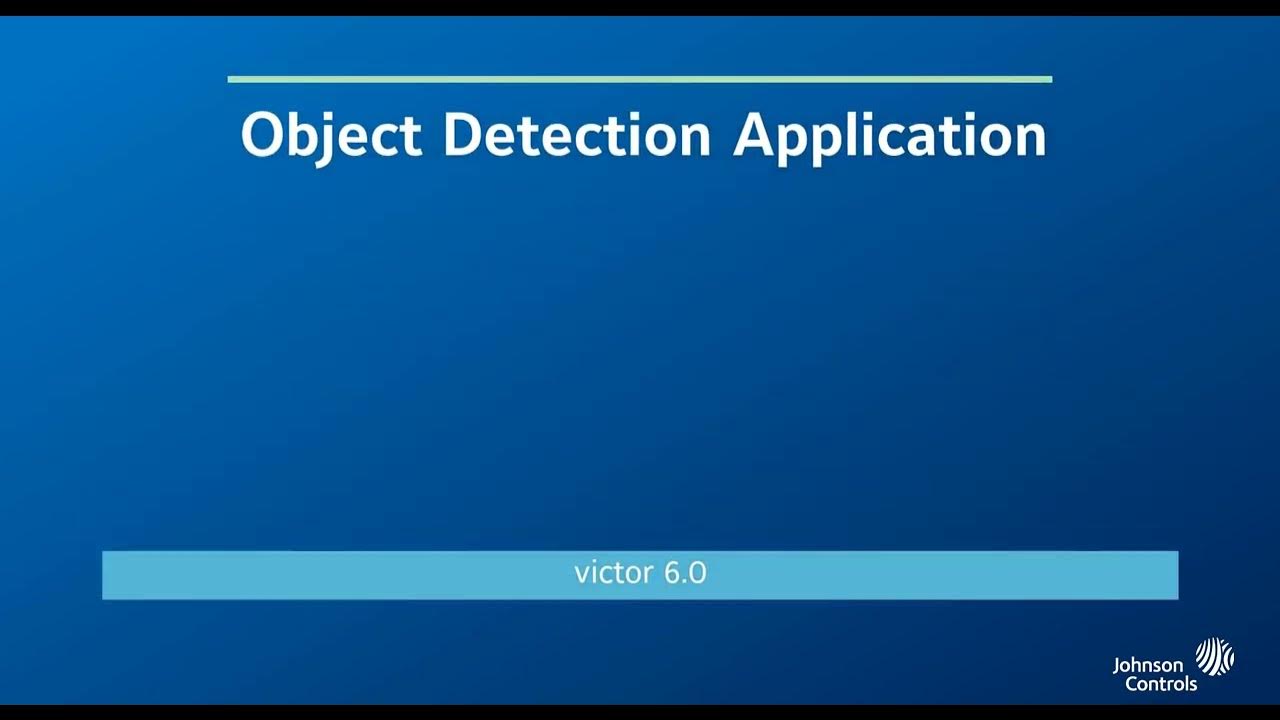 Object Detection Application Youtube